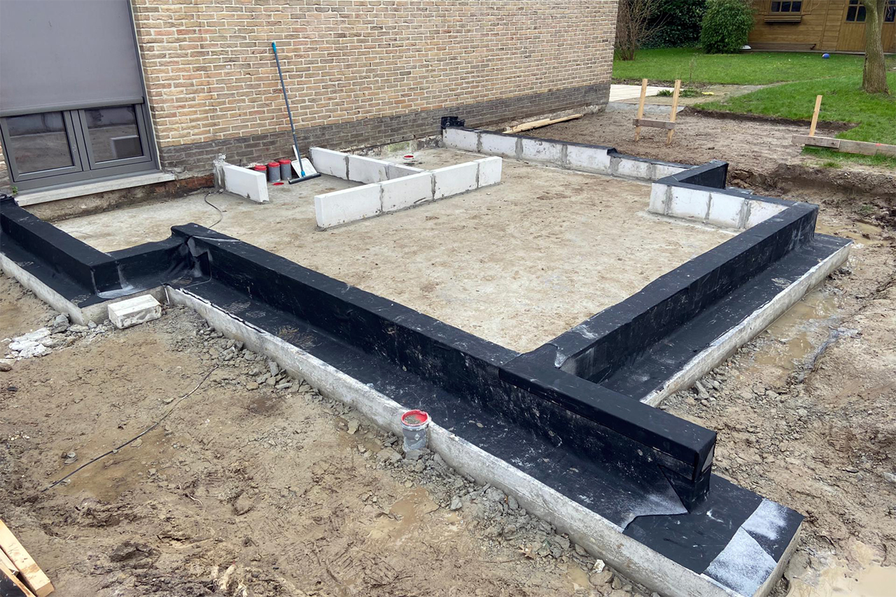 EHSB - Houtskeletbouw te Nevele | Eiken bijgebouwen - Houtskeletbouw